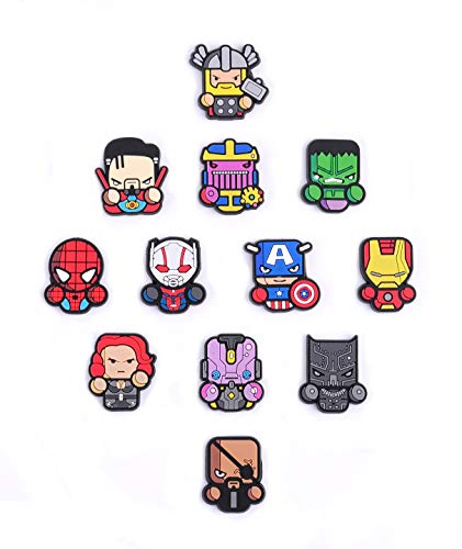 Exclusive Avengers Refrigerator Magnets | Marvel Heroes Fridge Magnet | Set of 12 Marvel Characters Magnets | Infinity war Marvel Gift