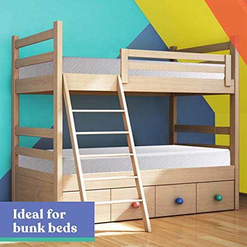 EARLY BIRD Essentials 8 Inch Gel Memory Foam Mattress, Twin XL, Dual Layer Comfort
