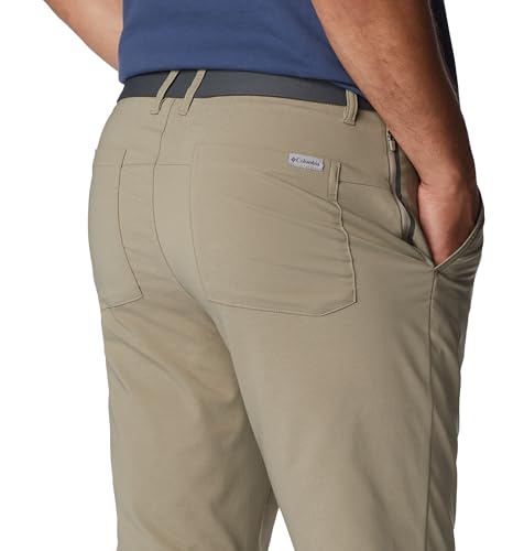 Columbia Men's Standard Tech Trail II Pant, Tusk, 36W x 34L