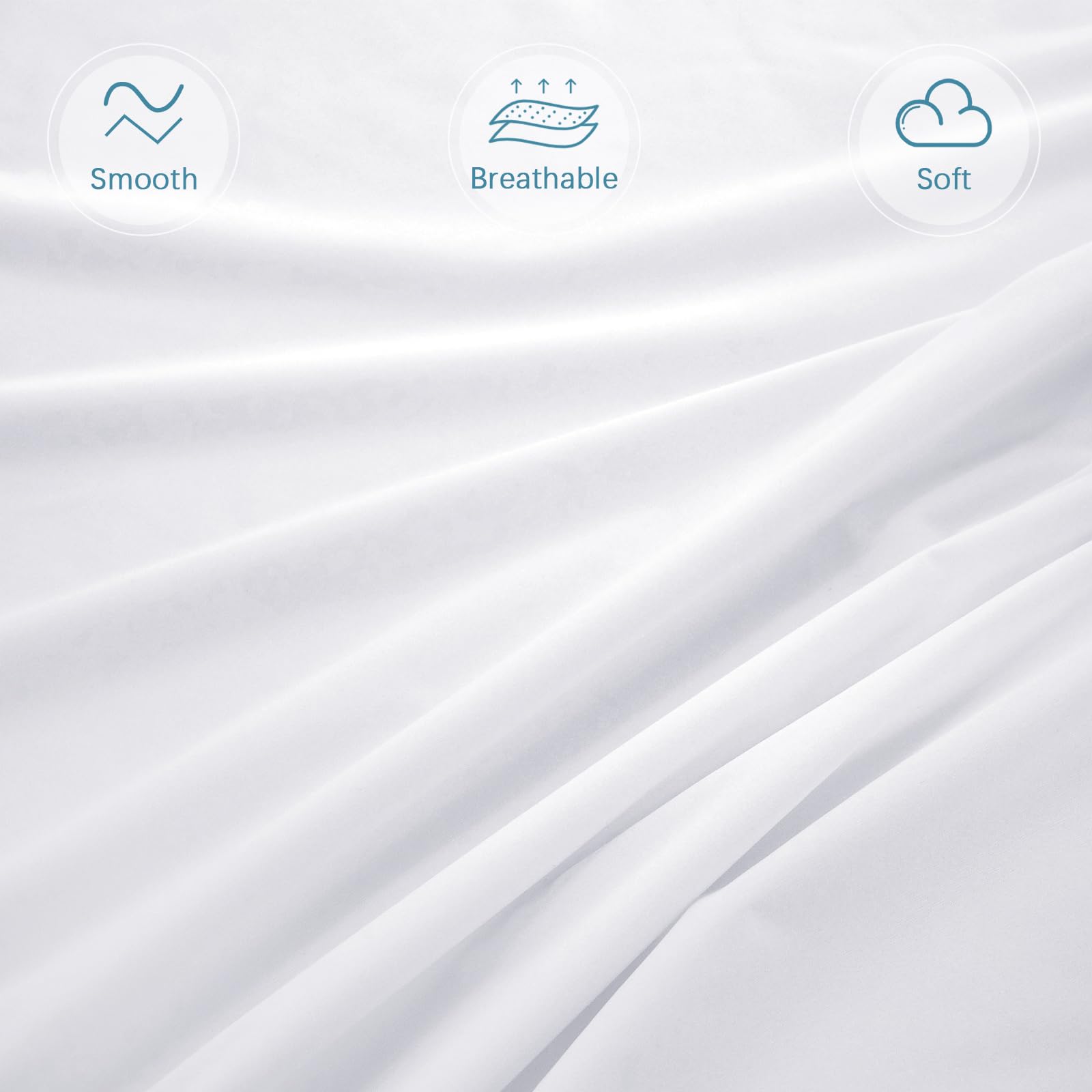 Full Size Zippered Mattress Protector(3/4/5/7/9/13Inches), Mattress Cover & Mattress Encasement Fits for Amazon Basics & ZINUS Box Spring Mattress, 6 Sides Wrapping Box Spring Cover