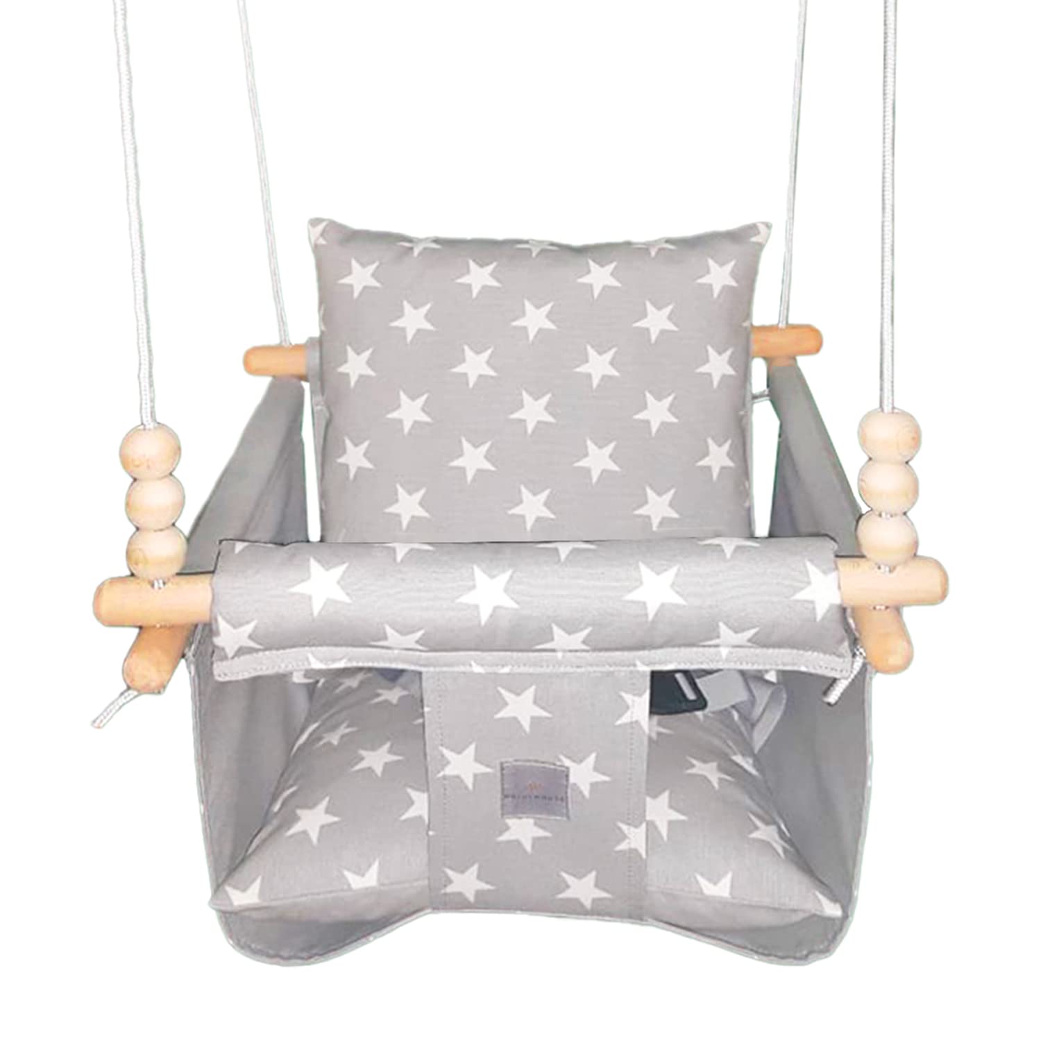 ROYALHOUSE Baby Swing Seat - with Safety Belt - Hanging Indoor Swing for Kids & Temporary Baby Swing Outdoor, Sports & Outdoor Play Toys, Used for Indoor Playground, Swing Sets for Backyard