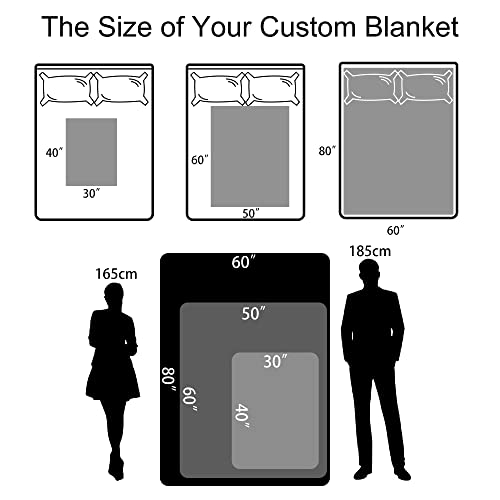 KERAOO Custom Throw Blankets Gift for Cousin, Cousin Birthday Gift Ideas, Valentine's Mother's Day Graduation Birthday Gift for Her (Cousin(Sister)-05)