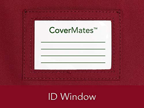Covermates Keepsakes - Underbed Storage Bag β ID Window β Reinforced Handles β Indoor Storage-Scarlett Red