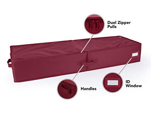 Covermates Keepsakes - Underbed Storage Bag β ID Window β Reinforced Handles β Indoor Storage-Scarlett Red