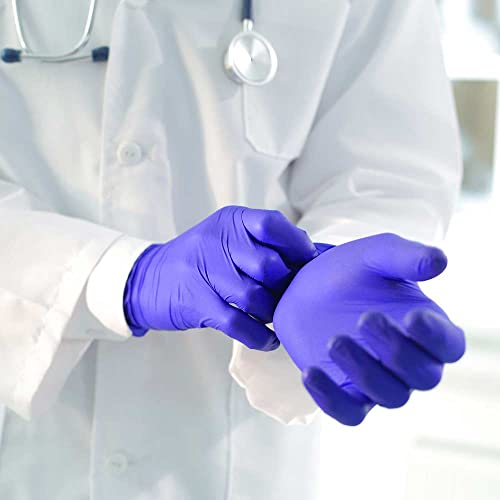 UltraSOFT 5000 Nitrile Gloves, Non- Sterile Gloves Disposable latex Free Medium, Powder Free, (Pack of 3000) - X-Small