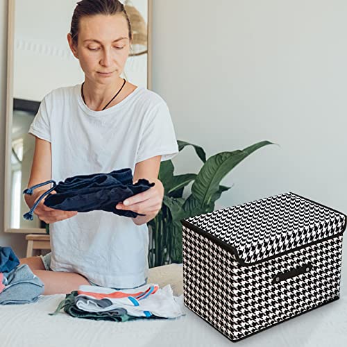 Clothing Storage Bags, Large Closet Organizer with Reinforced Handle, Foldable Clothing Storage Bins Under Bed Comforter Storage Bag Quilt Storage Bag #