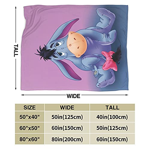 DaihAnle Soft and Warm Throw Blanket Ultra-Soft Micro Blanket Plush Bed Couch 50"x40"