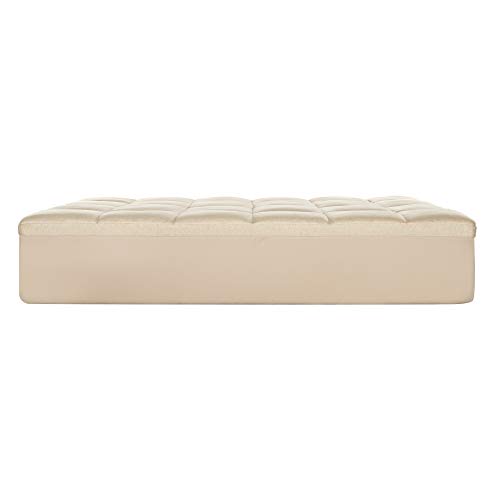 Keetsa 3 Inch Luxury Thick Comfort & Plush Memory Foam Topper Layer, CertiPUR-US Certified Foam, OEKO-100 Certified Linen Blended Fabric, Fiber Quilted Top, Comfort Rejuvenator - Full
