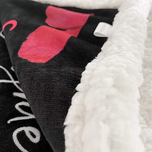 Maylian to My Daughter Sunflower Sherpa Blanket - Comforting Gift from Mom for Birthdays or Christmas