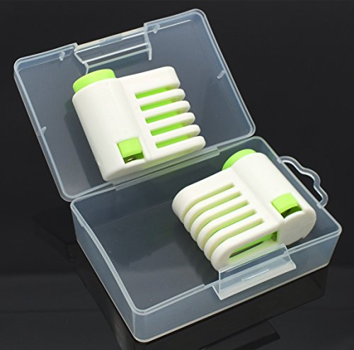 2PCS DIY Cake Slicer , Stratification Auxiliary , Bread Slice , Toast Cut, 5 Layers Leveler Slicer , Kitchen Fixator Tool (2, Green)