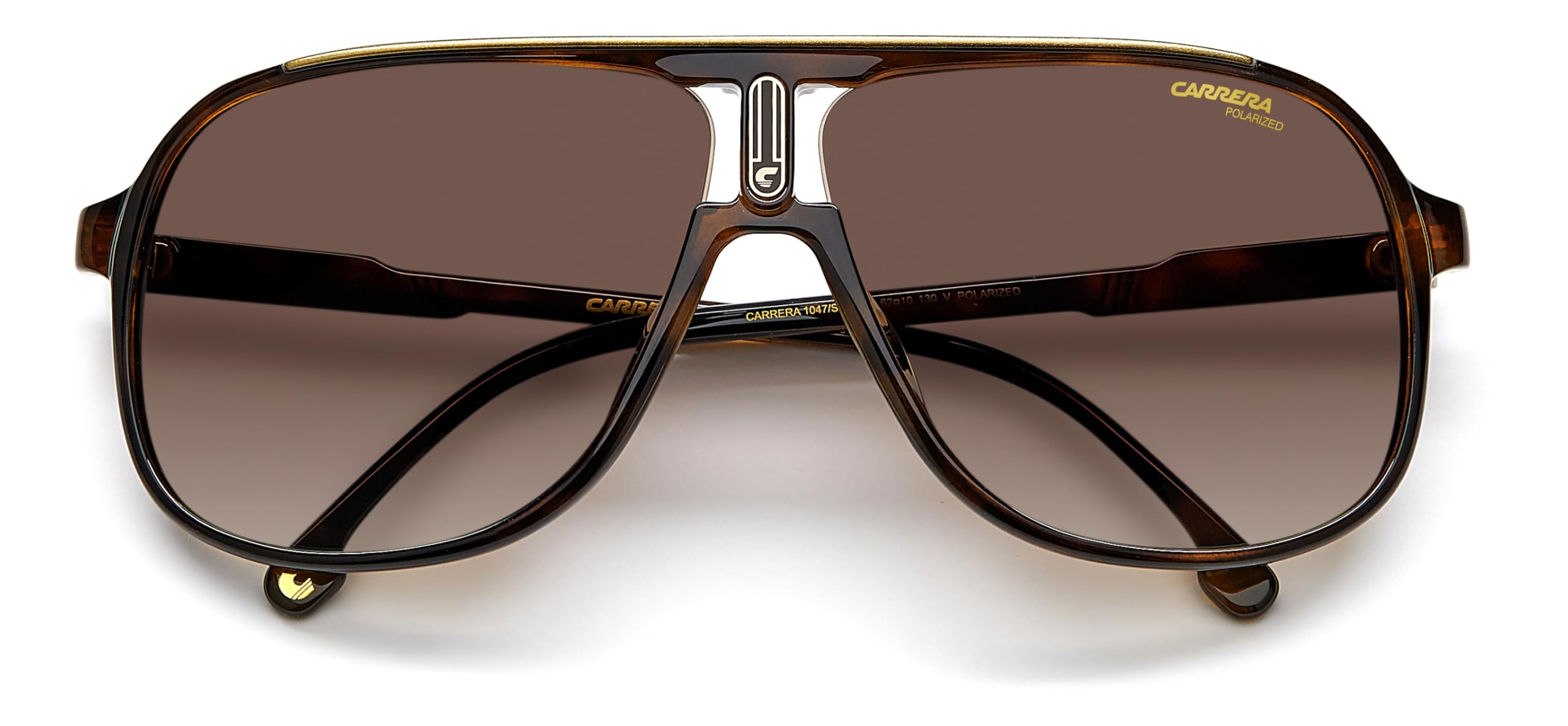 Carrera Polarized Brown Navigator Men's Sunglasses 1047/S 0086/LA 62