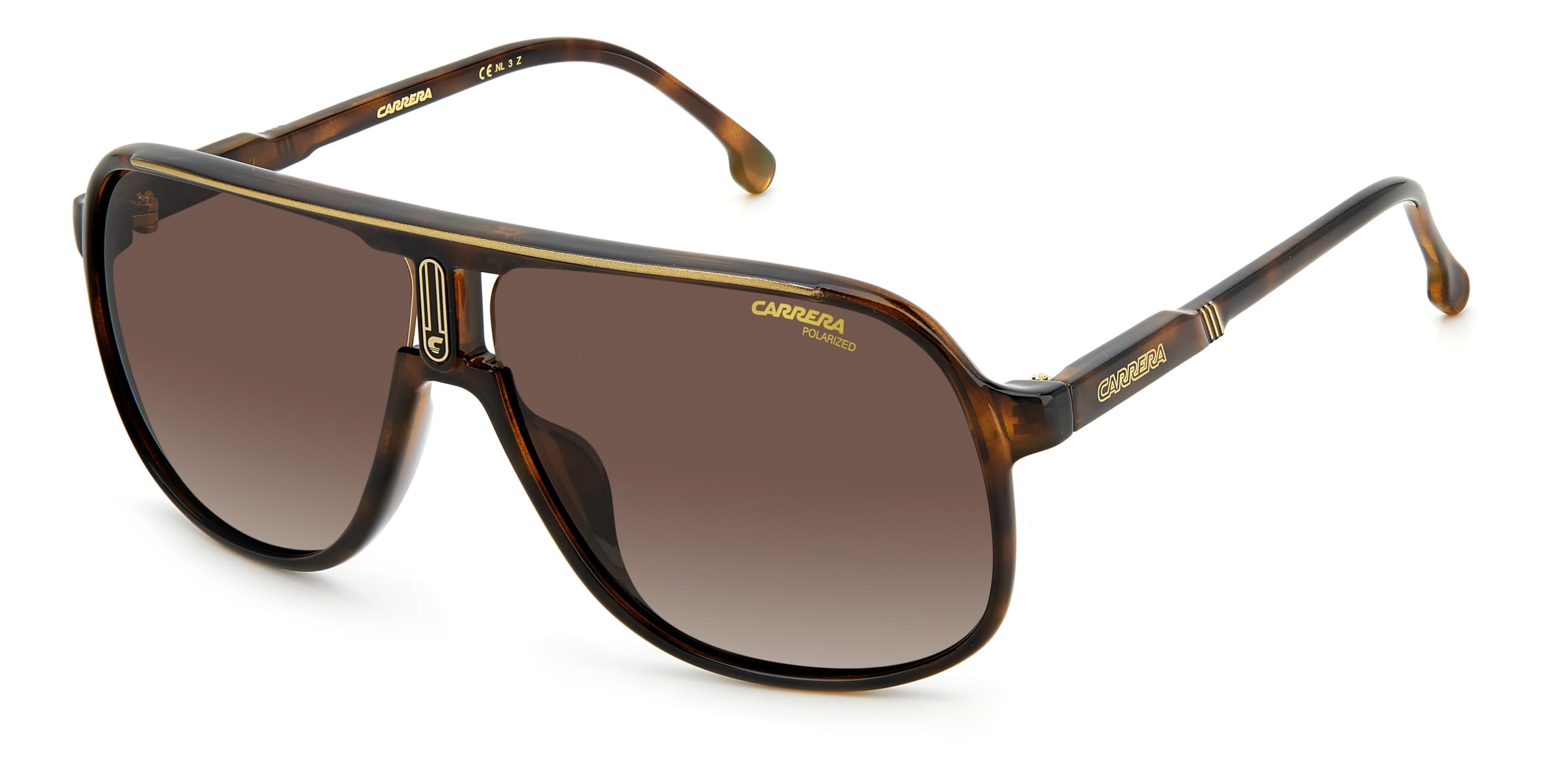 Carrera Polarized Brown Navigator Men's Sunglasses 1047/S 0086/LA 62