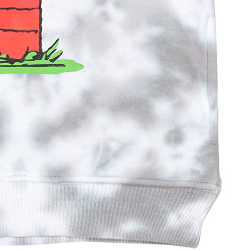 PEANUTS Snoopy Toddler Boys Fleece Pullover Hoodie Tie Dye 5T
