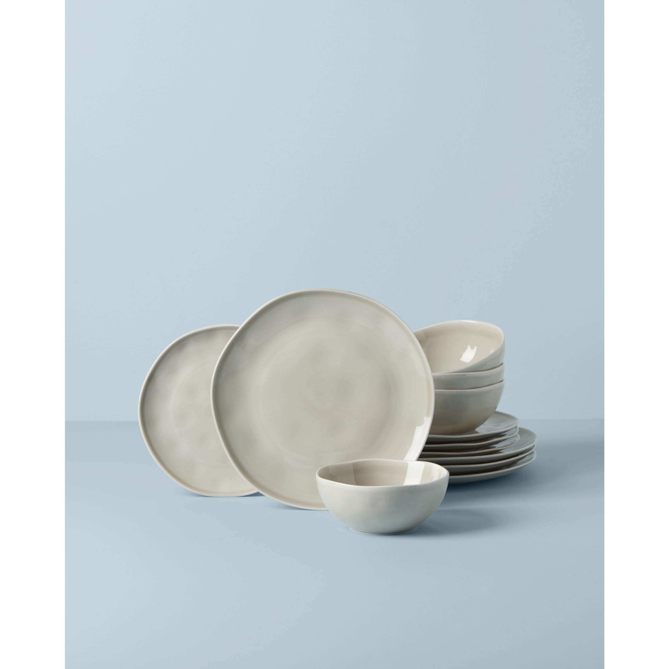 Lenox, Grey Bay Colors 12 Piece Set, 17.55 LB