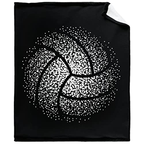Volleyball Throw Blanket - Super Soft Flannel Fleece Blanket for Gifts,Bedding Quilt Home Decor for Couch Sofa Bed All Season 40x30 Inches for Pets