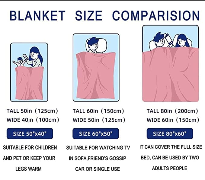 PAPFESPY Bad Blankets Bunny Blanket for Aldult Animes DIY Blanket Throw Blankets, Flannel Fleece Blankets and Throws for Sofa, Queen Size Air Conditioning Blankets 50"x40"