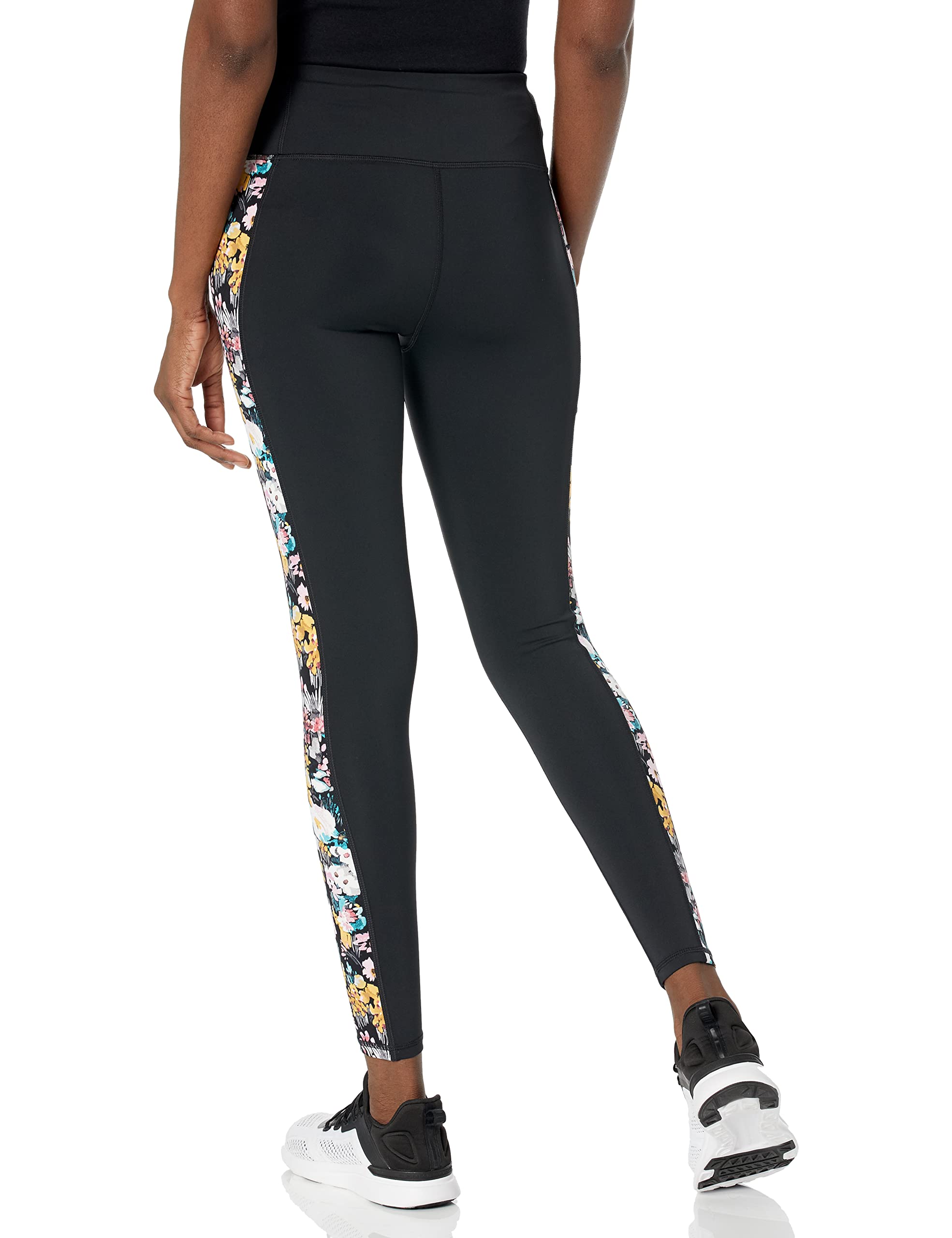 Vera Bradley Women's Active High-waist Leggings With Side Pocket and 26" Inseam (Extended Size Range), Artist's Garden, XXLarge