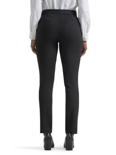 Lee Women's Ultra Lux Comfort Any Wear Slim Ankle Pant Unionall Black 10