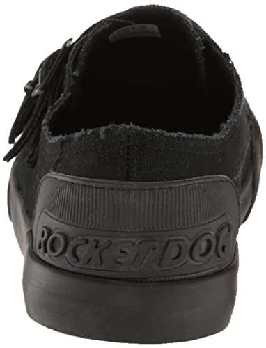 Rocket Dog Women's Jolissa Skate Shoe, Black/Black Foxing, 7