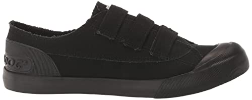 Rocket Dog Women's Jolissa Skate Shoe, Black/Black Foxing, 7