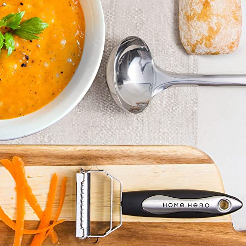 Home Hero 25-pcs Kitchen Utensils Set - Stainless Steel Cooking Utensils Set with Spatula - Kitchen Gadgets & Kitchen Tool Gift Set
