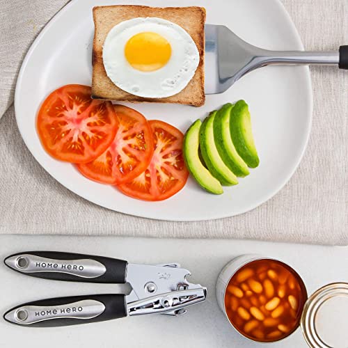 Home Hero 25-pcs Kitchen Utensils Set - Stainless Steel Cooking Utensils Set with Spatula - Kitchen Gadgets & Kitchen Tool Gift Set
