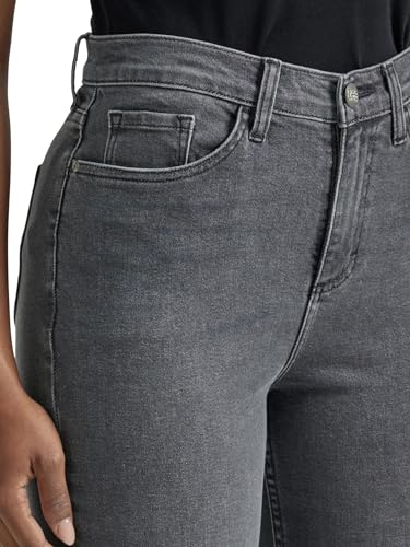 Lee Women's Legendary High Rise Mom Jean, Washed Black, 6