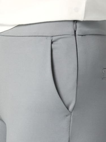 Lee Women's Ultra Lux Comfort Any Wear Slim Ankle Pant Dover Gray 10 Short