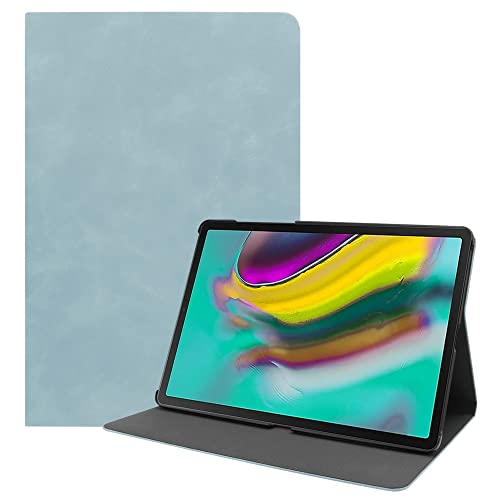 for Samsung Galaxy Tab S5E 10.5 T720 T725 (2019 Release) Tablet Cover,Ultra Slim Folio Stand Sleep/Wake Up Leather Case for Galaxy Tab S5e SM-T720 SM-T725C 10.5" (Light Blue)