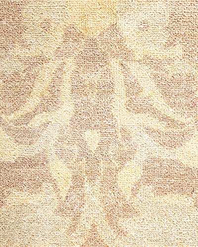 Solo Rugs One of a Kind Hand Knotted Hand Made Wool Contemporary Tribal Eclectic Gray 8 x 10 Area Rug