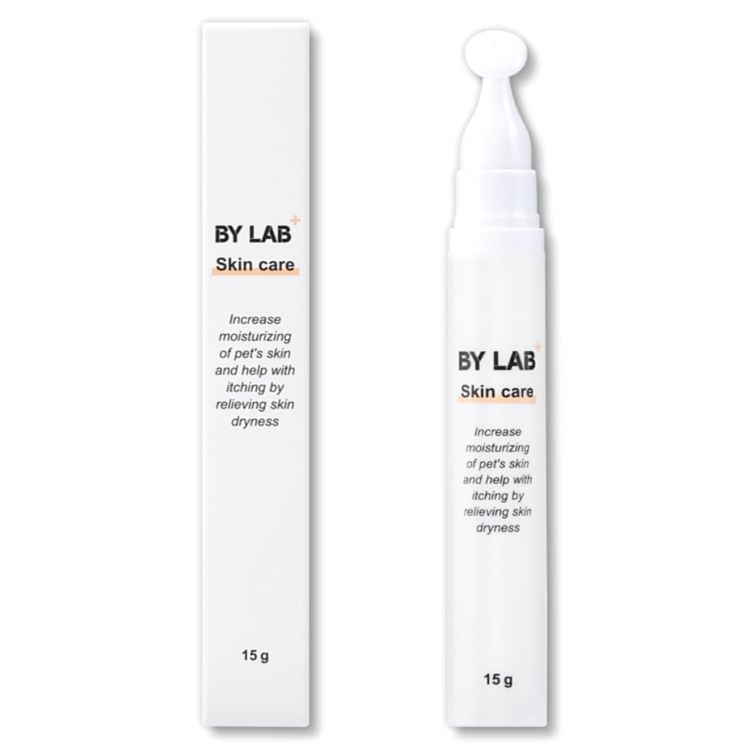 BYLAB Skin Care Dog pet Skin Disease kucing Sensitive Ointment Cream, white