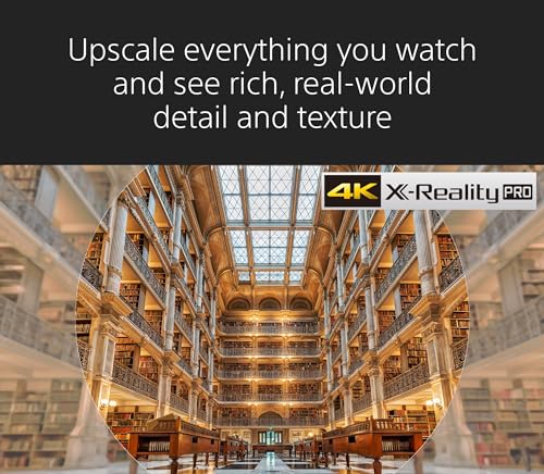 Sony 55 Inch 4K Ultra HD TV X80K Series: LED Smart Google TV with Dolby Vision HDR KD55X80K- 2022 Model (Renewed)