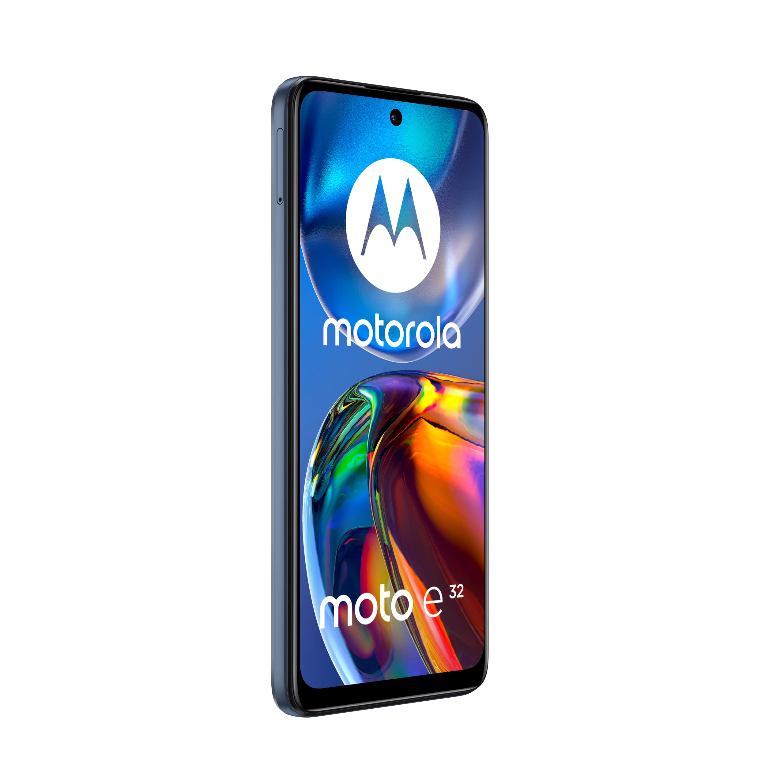 Motorola Moto E32 Dual-SIM 64GB ROM + 4GB RAM (GSM only | No CDMA) Factory Unlocked 4G/LTE Smartphone (Slate Grey) - International Version