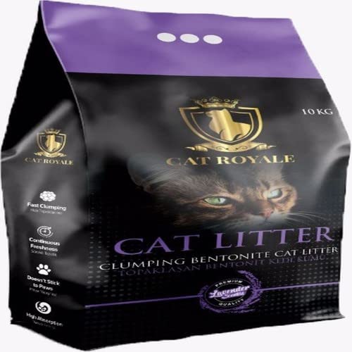 CATROYALE Lavander Scented CAT Litter 10 LT. (20 LBS.)