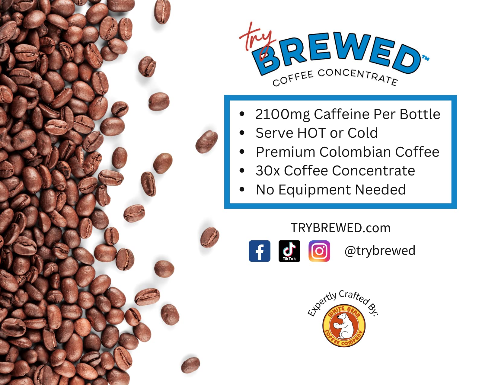Brewed Coffee Concentrate, Cold Brew, Iced Coffee, Arabica Coffee, Espresso, 30x Liquid Coffee Concentrate, Instant Coffee Alternative, 36 cups per Bottle, Espresso Shot, Caffeine Shot