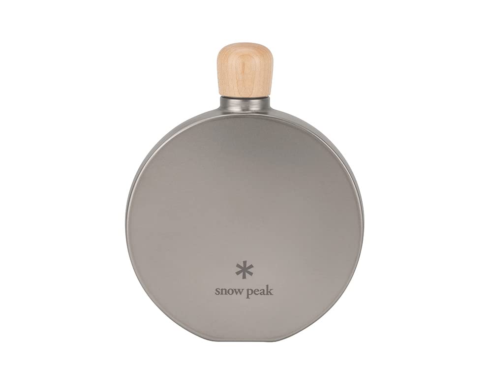 Snow Peak 5.0 Ounce Titanium Flask