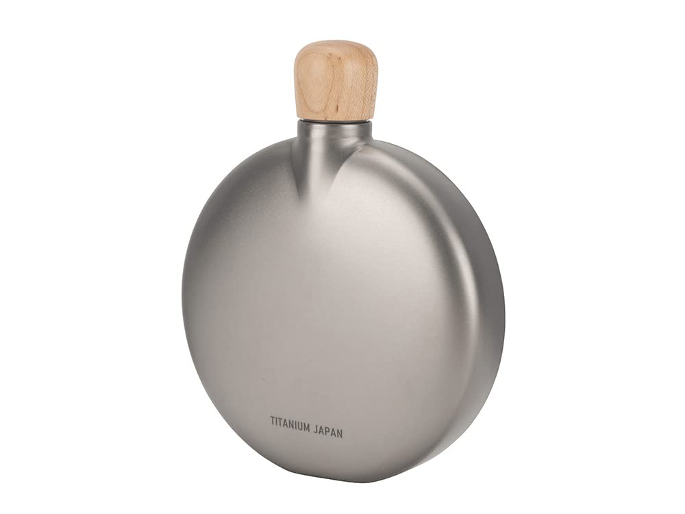 Snow Peak 5.0 Ounce Titanium Flask