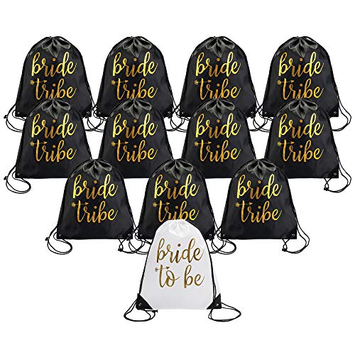 Pop Fizz Designs Bride & Bride Tribe Drawstring Bags (12)