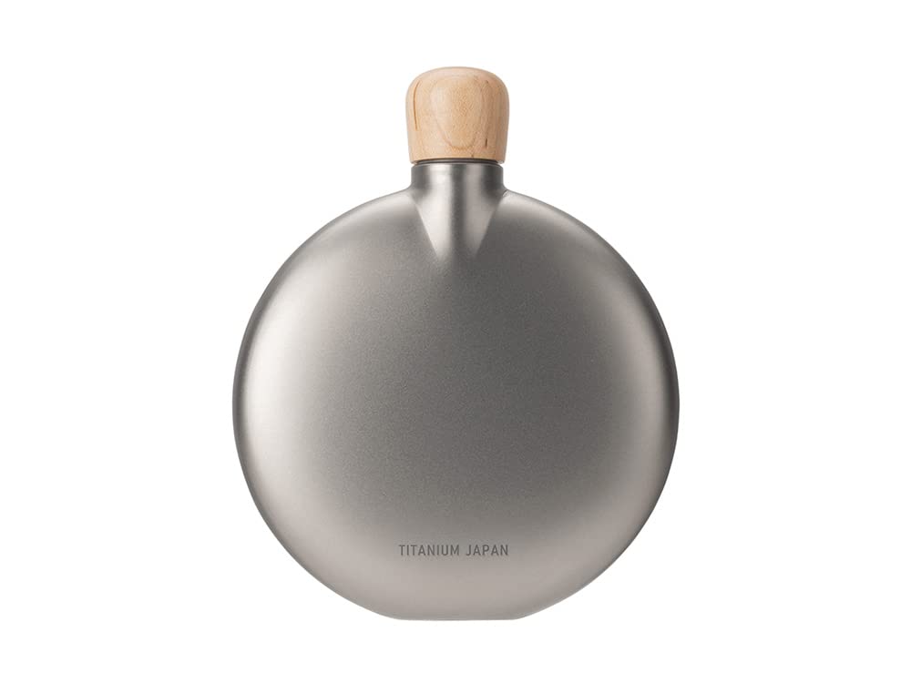 Snow Peak 5.0 Ounce Titanium Flask