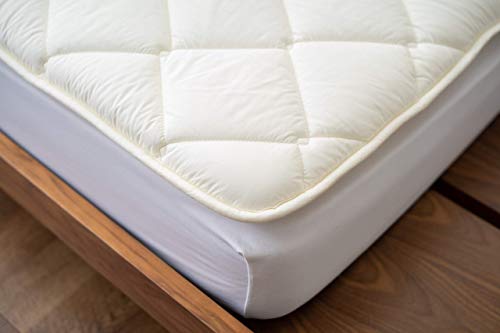 EMOOR Foldable Japanese Futon Mattress Topper CLASSE-Topper Tatami Floor Mattress Queen, Made in Japan
