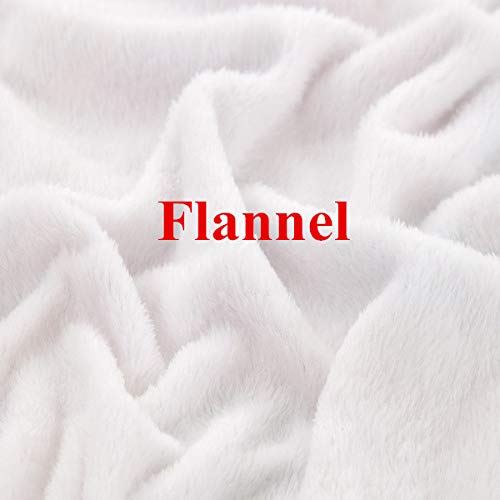 ChriHome Flannel Blanket 3D Young Cow Super Soft Plush Throw Blanket Warm Sofa Couch Travel Bedding Blankets Comfy Bedspread Home Decor Blanket (60'' x 50'')