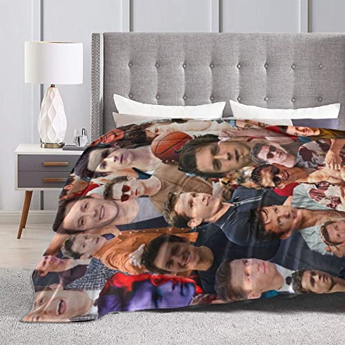 Tom Holland Collage Throw Blankets Warm Flannel Ultra-Soft Micro Fleece Blanket ,for Bedding,Couch,Sofa,Bed