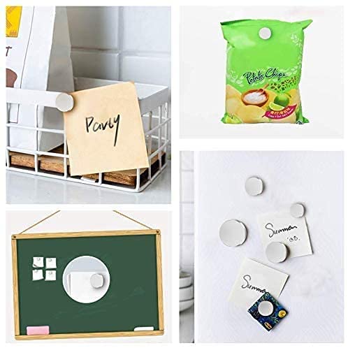 RHINOCATS 60 pcs Refrigerator Magnets,Fridge Magnets,Tiny Magnet, Multi-Use for Office, Hobbies, Crafts and Science, Tiny Size:5mm x 3mm(DxH)