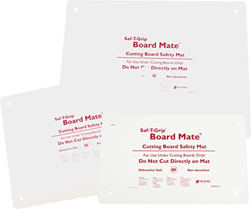 Carlisle FoodService Products CBM1016 Saf-T-Grip Board-Mate Nonslip Cutting Board Mat, 16" Width x 10" Height (Pack of 1)