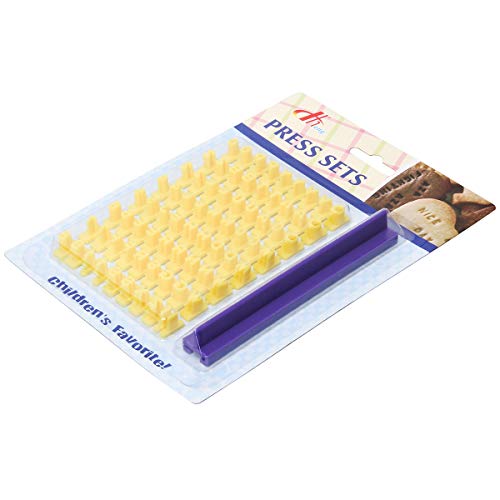 Cookie Stamps, Numbers Alphabet Stamps for Cookie Chocolate, 72pcs, 100% BPA Free