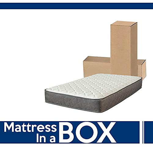 Spinal Solution 9-Inch Gentle Firm Tight Top Fully Assembled Innerspring Mattress,Good For The Back, Twin, Beige