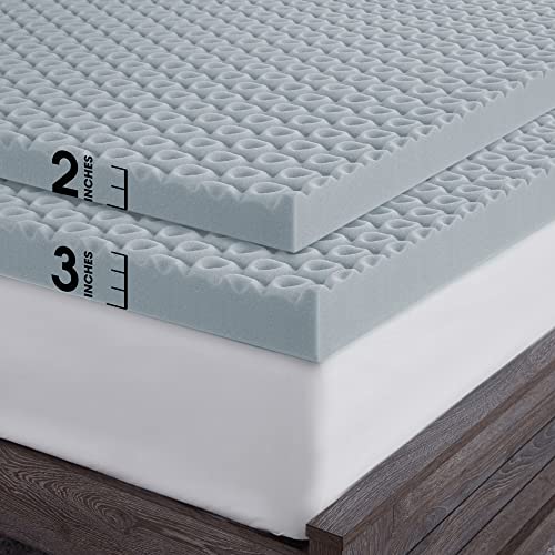 Dream Serenity Cool Point 2" Memory Foam Mattress Topper Full