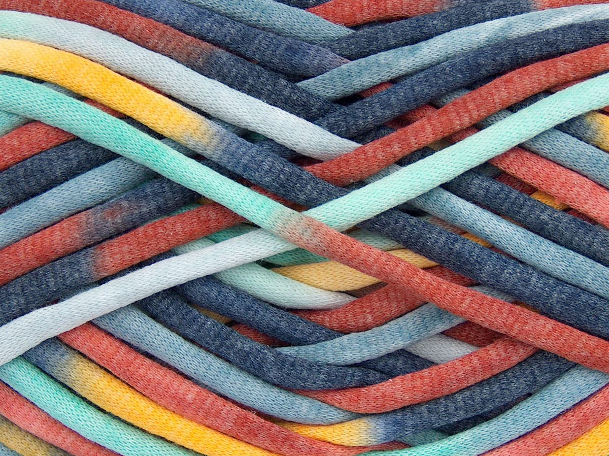250 gr ICE YARNS Tube Cotton Jumbo Color (40% Cotton) Yarn Copper Gold Mint Green Blue Shades