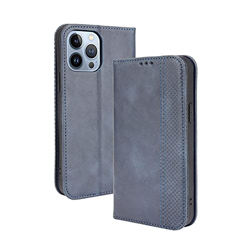 YOUKABEI MojieRy Phone Cover Wallet Folio Case for Samsung Galaxy S9 Plus, Premium PU Leather Slim Fit Cover for Galaxy S9 Plus, 1 Transparent Photo Frame Slot, 2 Card Slots, Easy Carry, Blue