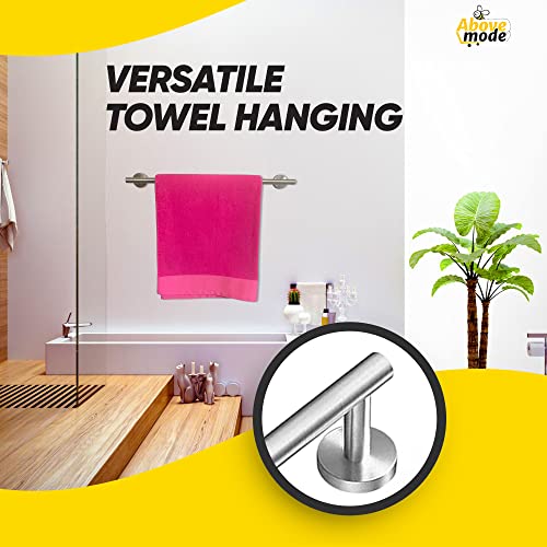 Above Mode β 24 Inch Sturdy Brushed Stainless Steel Towel Bar to Hang Your Towel Smoothly β Wall Mounted & Rust Proof Bathroom Towel Bar